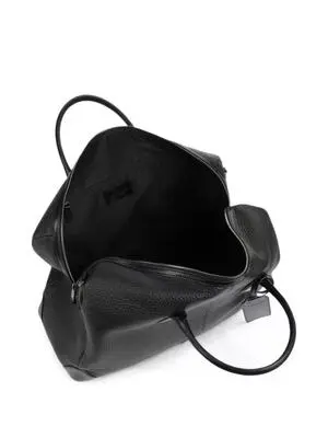 THE BRIDGE Weekend Grained Leather Holdall