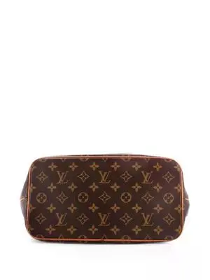 LOUIS VUITTON Palermo Handbag Monogram Canvas Pm Tote Bag - Brown