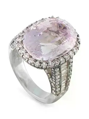 LB EXCLUSIVE Kunzite And Diamond Ring
