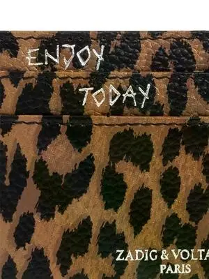 Zadig&Voltaire Zv Pass Leopard Wallet