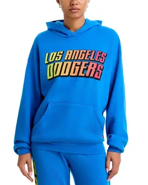 Aviator Nation Los Angeles Dodgers 2026 Hooded Sweatshirt - Ocean