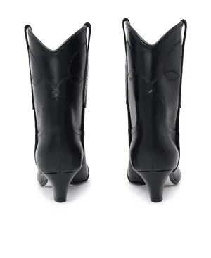 Khaite Logo Ankle Boots