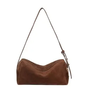 ELLEME PARIS Trousse Suede Bag - Brown