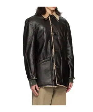 COOR Double-sided Eco-friendly Faux Lamb's Wool Coat