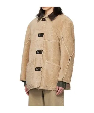 COOR Double-sided Eco-friendly Faux Lamb's Wool Coat