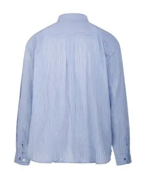 COOR Wrinkle Stripe Oversized Shirt