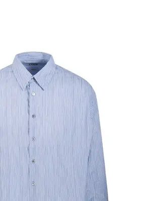 COOR Wrinkle Stripe Oversized Shirt