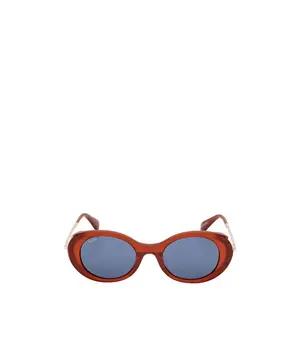 Max Mara Oval-frame Sunglasses - Blue