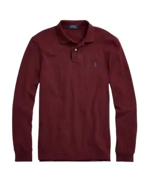 Polo Ralph Lauren All Fits Mesh Long-sleeved Polo Shirt