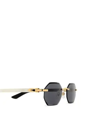 Cartier Geometric Frame Sunglasses