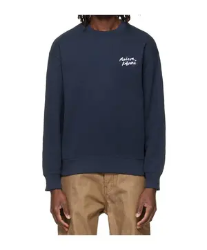 Maison Kitsuné Handwriting Logo Sweatshirt