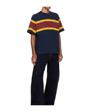 Sacai Short-sleeved Crewneck T-shirt
