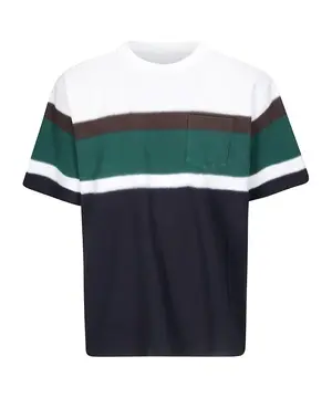 Sacai Short-sleeved Crewneck T-shirt - Black