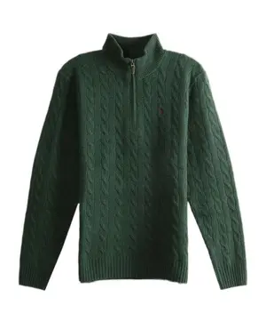 Polo Ralph Lauren Half Zip Cable Knitted Jumper