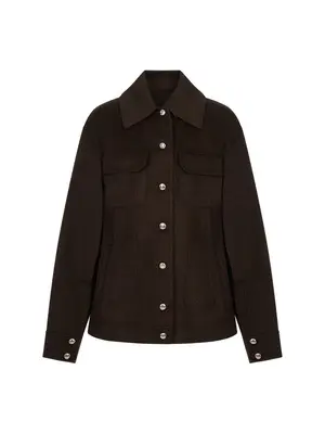 Sportmax Spxcalcio Shirt Collar Jacket