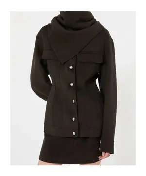 Sportmax Spxcalcio Shirt Collar Jacket