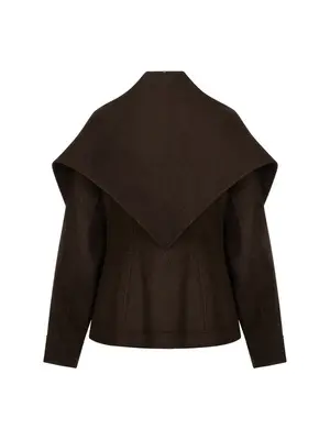 Sportmax Spxcalcio Shirt Collar Jacket