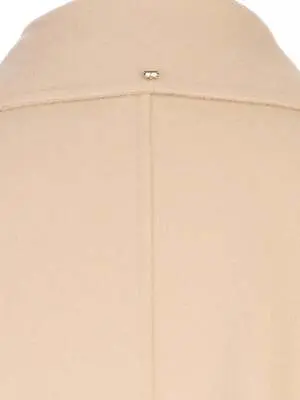 Sportmax Hooded Belted Wool Coat