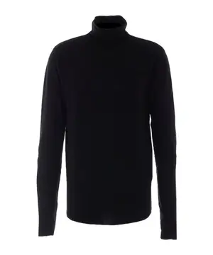 THOM KROM High Neck Sweater - Black