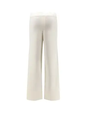 Max Mara Elastic-waist Wide-leg Trousers - No