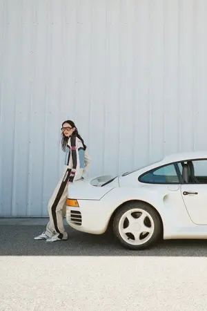 PORSCHE X Revolve Daytona Leather Jumpsuit - Multi