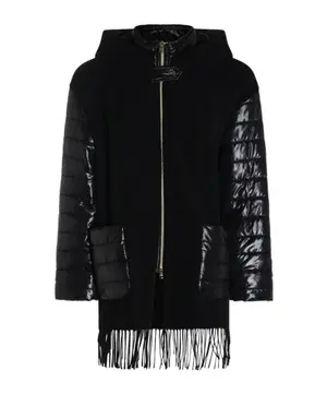 Herno Zip-up Hooded Padded Jacket - Black