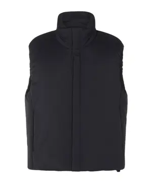 Herno High-neck Padded Vest - Black