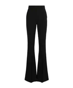 Sportmax Flared Stretch Wool Trousers