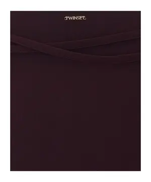 TWINSET Tie-waist A-line Skirt