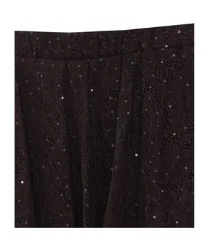 TWINSET Lace And Sequin Skirt