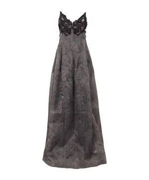 Ermanno Scervino Lace-trimmed Maxi Dress