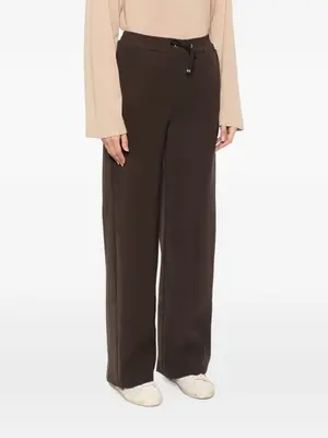 Herno Drawstring Wide-leg Casual Pants