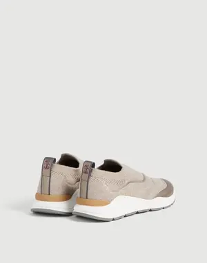 Brunello Cucinelli Knitted Slip-on Sneakers