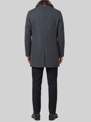 Herno Padded Jacket With Detachable Faux Fur Collar