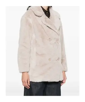 Herno Double-breasted Coat With Straight Hem