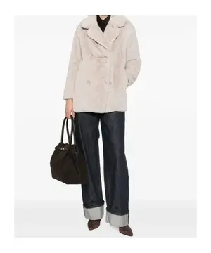 Herno Double-breasted Coat With Straight Hem