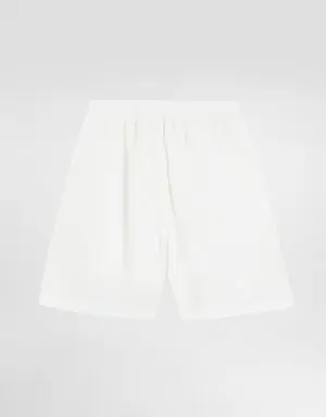 Dolce & Gabbana Cotton Waffle Bermuda Shorts