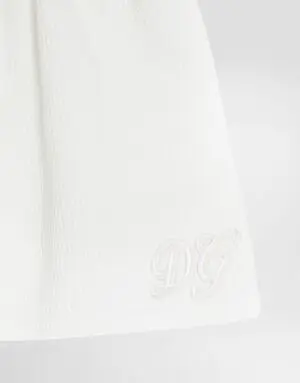 Dolce & Gabbana Cotton Waffle Bermuda Shorts