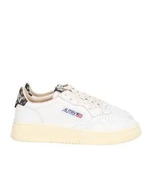 AUTRY Medalist Panelled Lace-up Sneakers - White