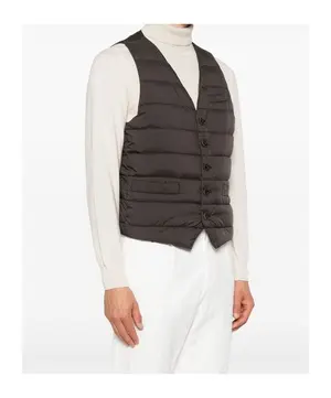 Herno Single-breasted Quilted Down Vest