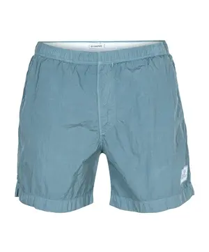 C.P. COMPANY Elasticwaist Casual Shorts - Blue
