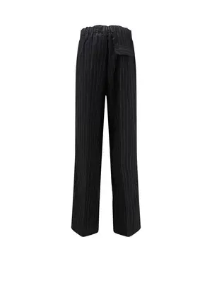 SEMICOUTURE Pinstripe Wide-leg Pants