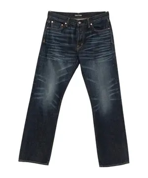 TOM FORD Blue Straight-fit Jeans