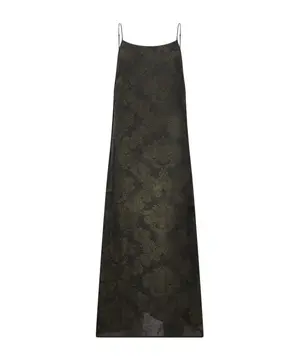 UMA WANG Strap Dress - Black