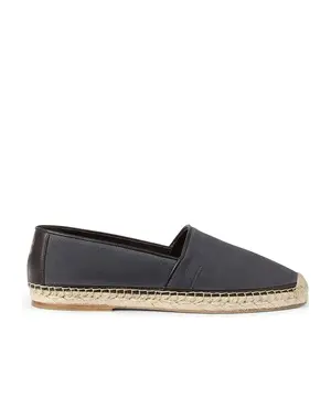 Brunello Cucinelli Leather Espadrilles