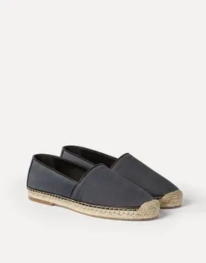 Brunello Cucinelli Leather Espadrilles