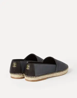 Brunello Cucinelli Leather Espadrilles