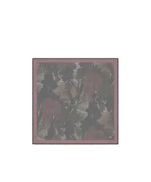 Max Mara Wool And Silk Shawl Shaded Pink - Gradient Pink