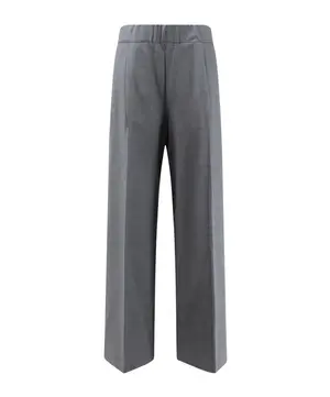 SEMICOUTURE High-waist Flared Pants - Grey
