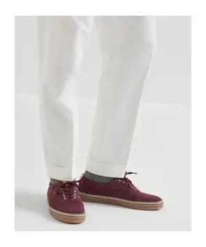 Brunello Cucinelli Suede Sneakers